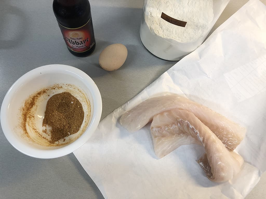 Homemade Dutch kibbeling