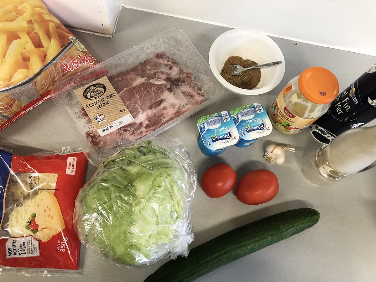 Homemade kapsalon