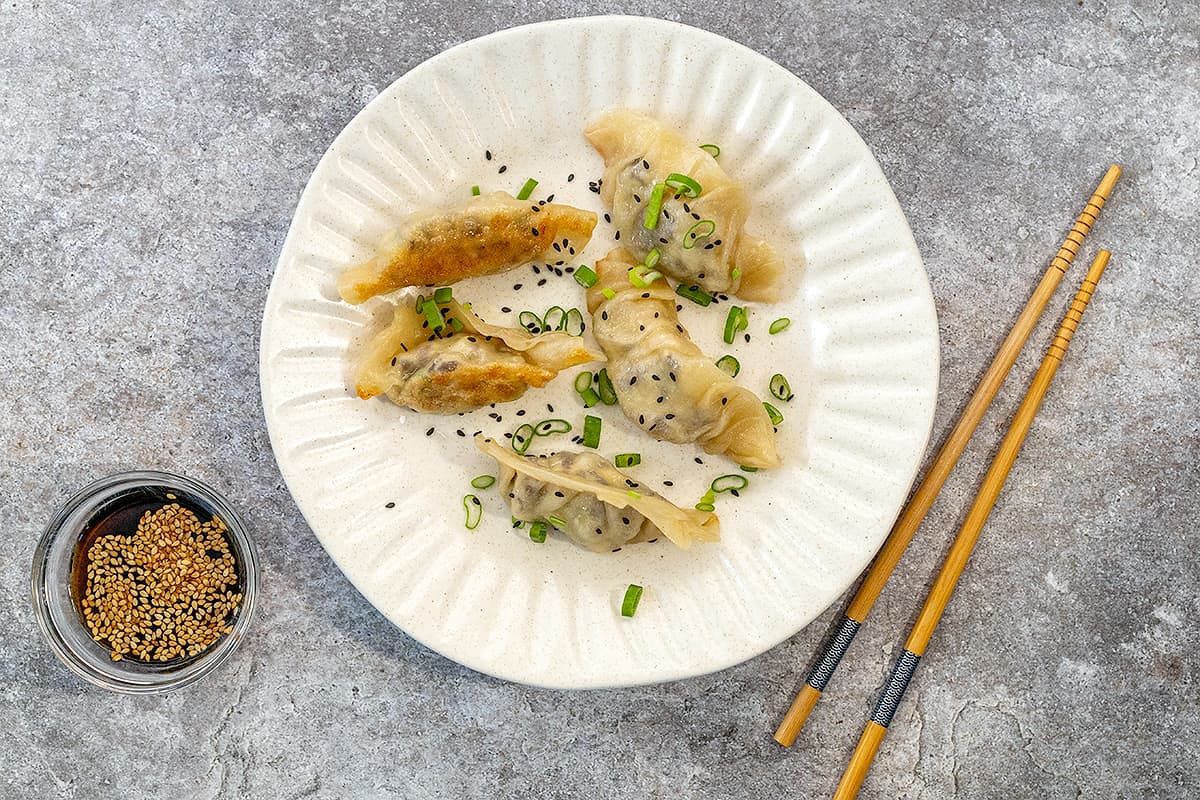 Chicken gyoza - Japanese dumplings