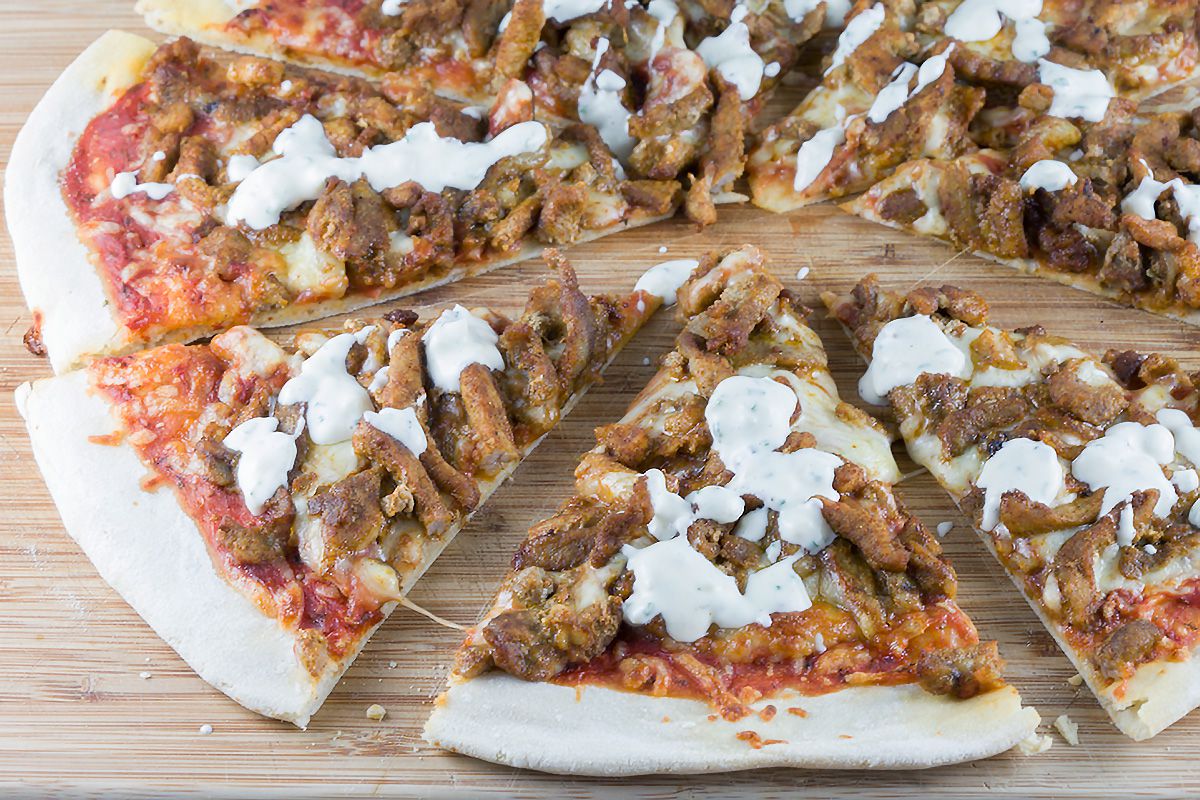 Shawarma Pizza Pizzas | Caprinos