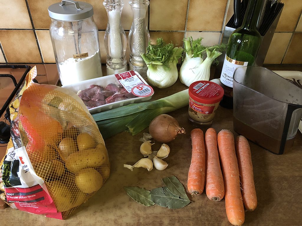 Beef and fennel stew